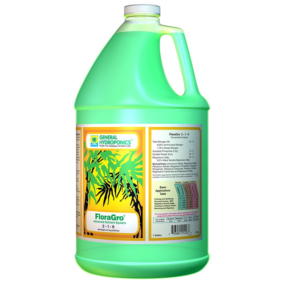 General Hydroponics Floragro 4L – Dieppe Hydroponics